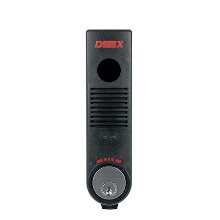 Detex Exit Alarm, Surface Mount, Battery Powered, One MS-1039S Magnetic Switch, 7-Pin IC ...
